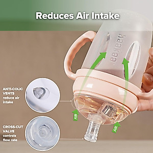 haakaa Weighted Straw Replacement Silicone 1pc, for Gen. 3 Manual Breast Pump Baby Bottle Sippy Cup Conversion Attachment