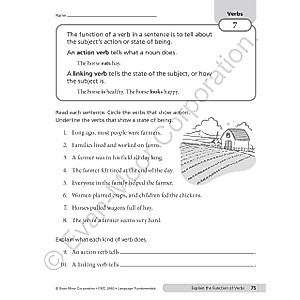 Evan-Moor Language Fundamentals, Grade 3