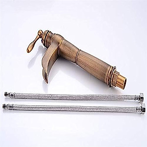 Kitchen & Bath Fixtures Taps Faucet,EuropUPC Waterfall Faucet Bathroom Heightening Above Counter Basin Faucet Wash Basin Hot and Cold Water Faucet