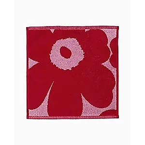 MARIMEKKO - Unikko Terry Cotton Mini Hand Towel (Red Poppy)