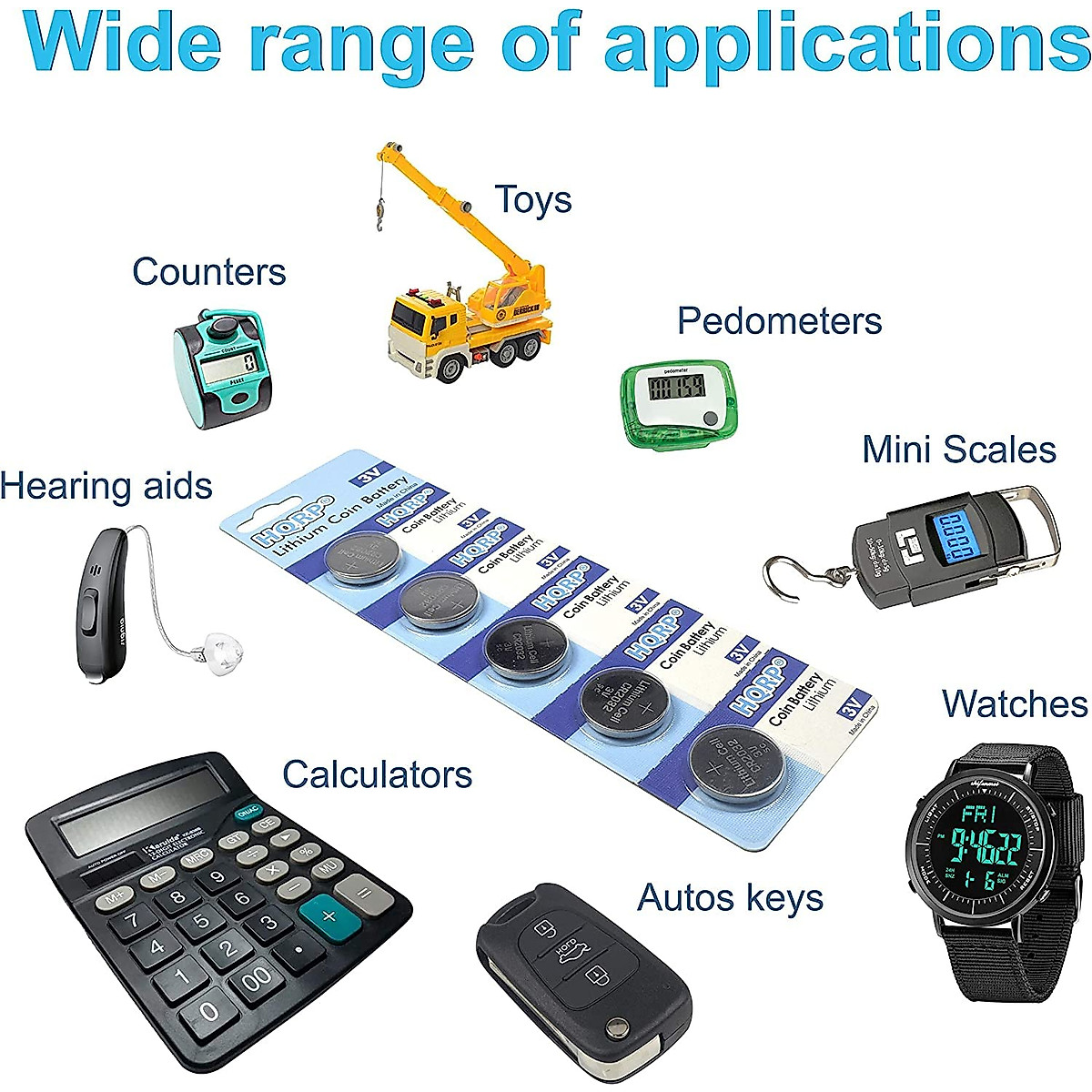 HQRP 4-Pack Battery Compatible with Bose SoundLink Air, Sounddock Series III Digital Music System Remote