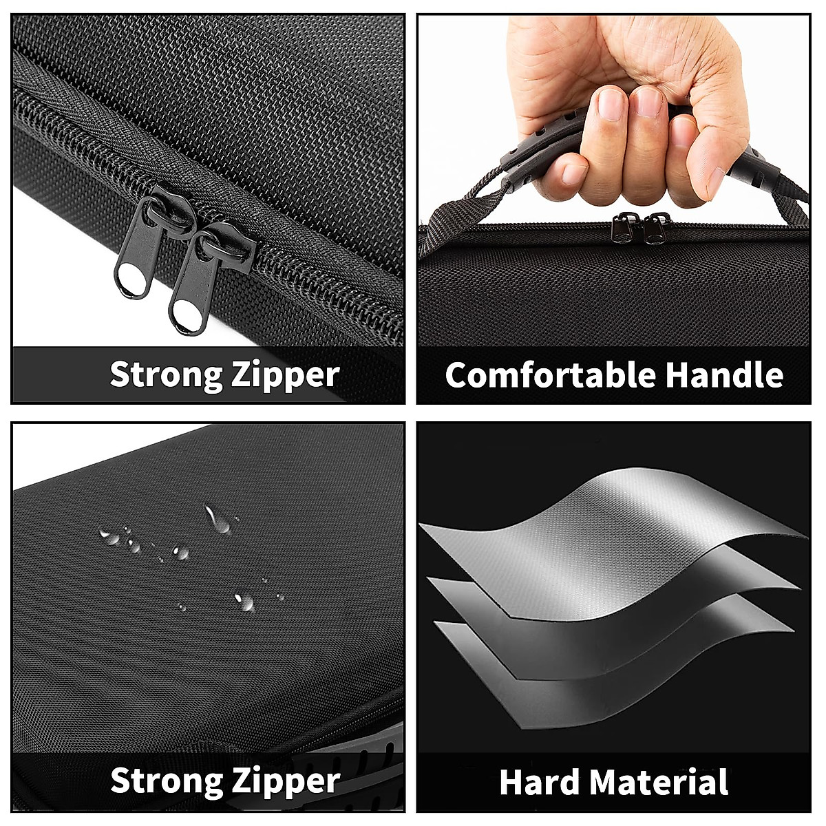 QEES Knife Display Case,62 Slots Knife Case,Knife Storage,Butterfly Knives Storage Organizer,Pocket Knives Collection Protector Butterfly Knives Case For Survival Tactical Outdoor EDC Mini Knife