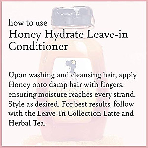 Camille Rose Honey Hydrate “The Leave-In Collection” | Hair Softening, Smoothing and Conditioning Leave-In, 9 fl oz