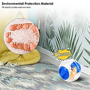 Hamster Exercise Wheel Silent Running Wheel Cage Activity Accessories Quiet Spinner Hamster Playing Toy for Hamsters Gerbils Mice Or Other Small Animals