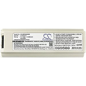Battery for MAQUET Echographe M5 Echographe M5T Echographe M7 Echographe M9 M5 M5 Ultrasound System M5T M5T Ultrasound System M7 M7 Ultrasound System M7T Ultrasound System M9 M9 Ul