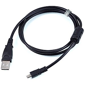 5FT Long USB PC Battery Charger + Data SYNC Cable Cord for Nikon Coolpix S4100 S2800 Camera