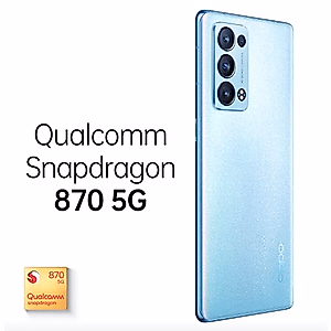 OPPO Reno 6 PRO 5G CPH2247 Dual SIM 12GB Ram 256GB Storage Snapdragon 870 EU/UK Global Model Factory Unlocked - Artic Blue