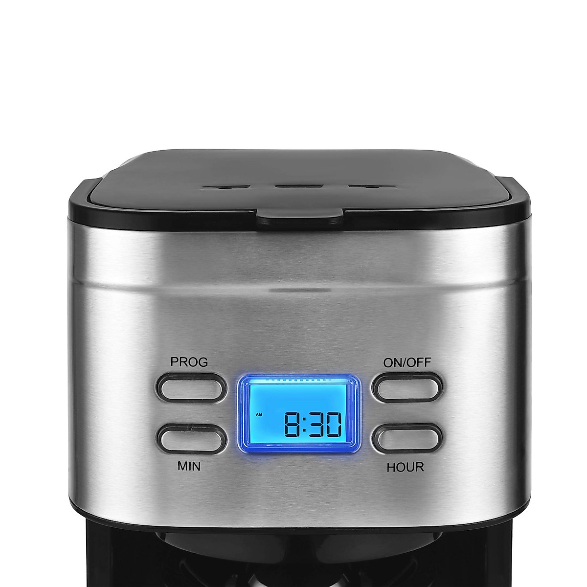Kalorik Programmable 12 Cup Coffee Maker, Stainless Steel