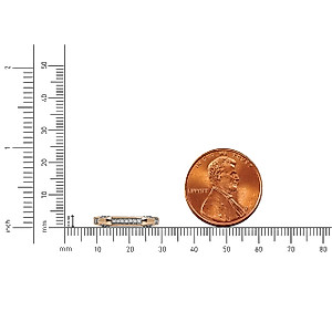 DZON 10k Rose Gold 1/10CT TDW Round Diamond Accent Cat Ears Ladies Fashion Ring Love Gift for Women (I-J,I2)