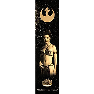 Princess Leia Star Wars Bookograph Metal Bookmark