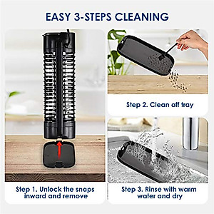Electric Bug Zapper 18W for Indoor Effective 4200V Mosquito Zapper Killer Waterproof Mosquito Trap & Insect Fly Zapper (Black)