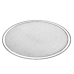 Tosnail 2 Pack 12 Inches Seamless Aluminum Pizza Screen Pizza Pan with Holes Pizza Mesh