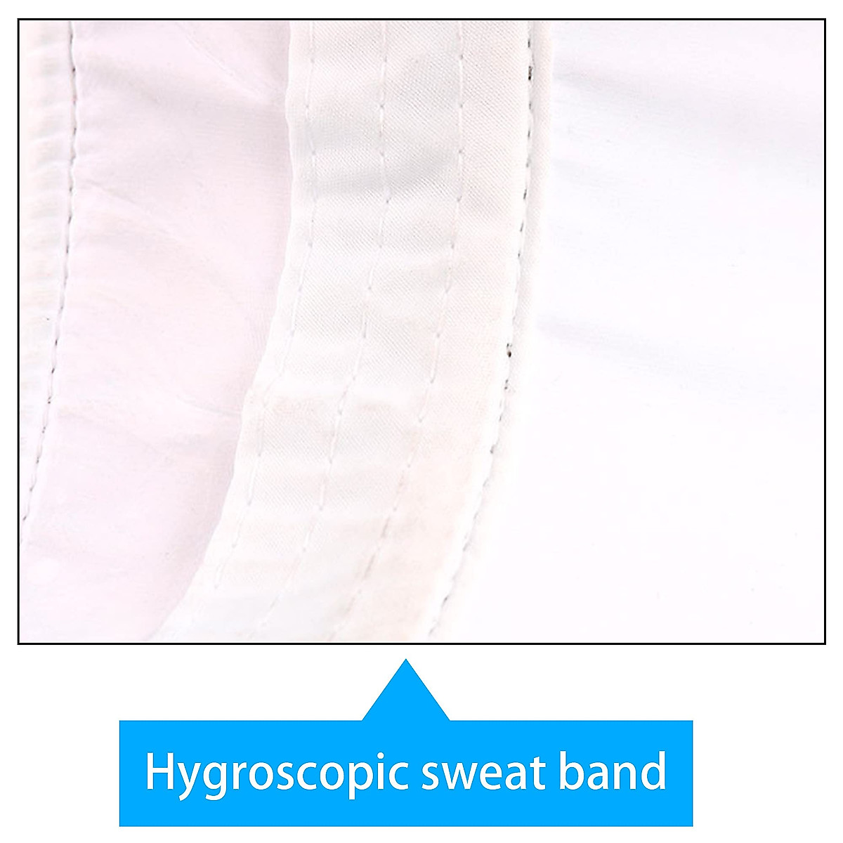 HYSENM Sports Sun Visor for Women and Men Adjustable Sun Cap for Tennis Golf Running Long Brim UV Protection Hats, Black