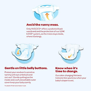 Huggies Little Snugglers Diapers, Size 2, 76 Count