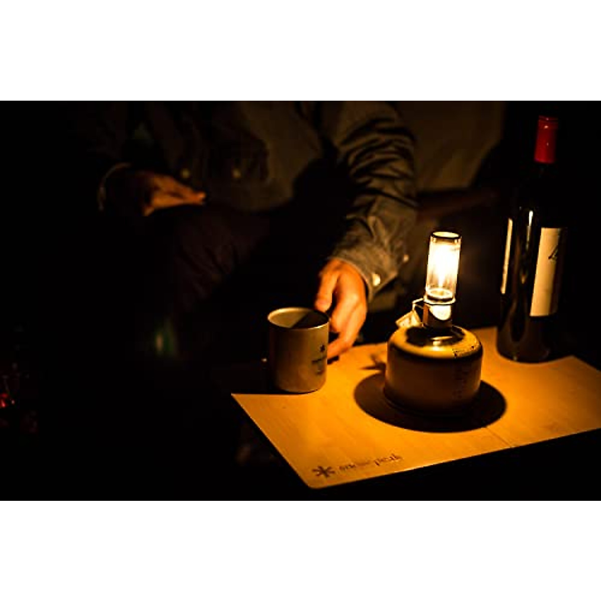 Snow Peak Little Lamp, Nocturne, Fall 2023, 2023 Edition FES-147 GIGA Power (Gold), 4.8 oz (110 g), 7.8 oz (220 g), 15.9 oz (450 g) (Gas Sold Separately)