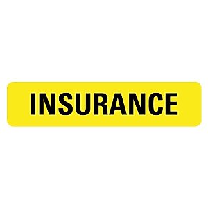 LabelValue INSURANCE Medical Labels LV-MRL11