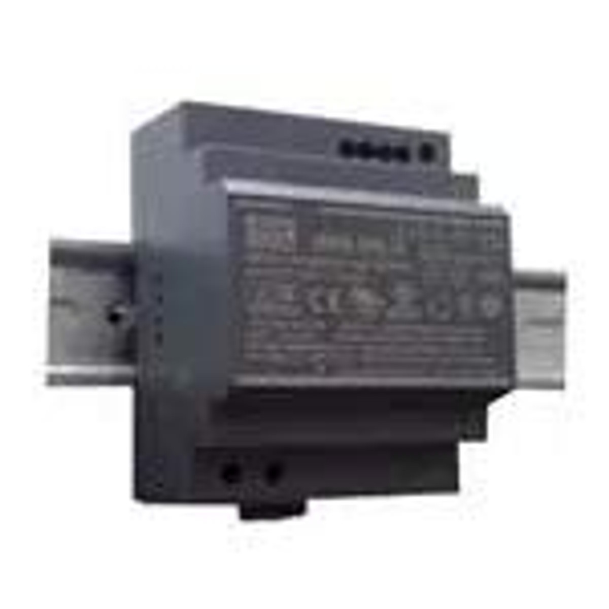 Mean Well HDR-100-12N DIN Rail Power Supply, 90W 12V 7.5A, SlimStep DIN Rail PS, Non-LPS, Input: 85~264 VAC, 120~370 VDC.