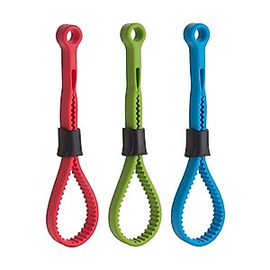Trudeau Silicone Assorted Color Twist Jar Opener, Set of 3