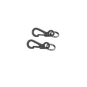 Vi Vante Camera Quick Release Set for Cameras w/Round Strap lugs Titanium Rings (Flat Gray)