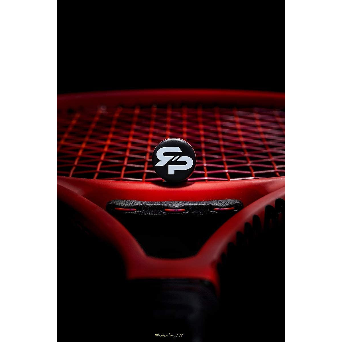 RTP Tennis Racket Vibration Dampener - ShockSorb Red Ultrasoft V3 The Only Dampener Made for Pain Relief - Handcrafted with Patented Material Sorbothane Made in USA - 1 Pack Limited Warranty