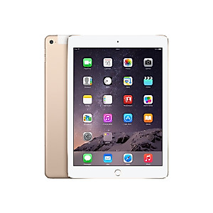 Apple iPad Air 2, 64GB, 4G + Wi-Fi - Gold (Renewed)