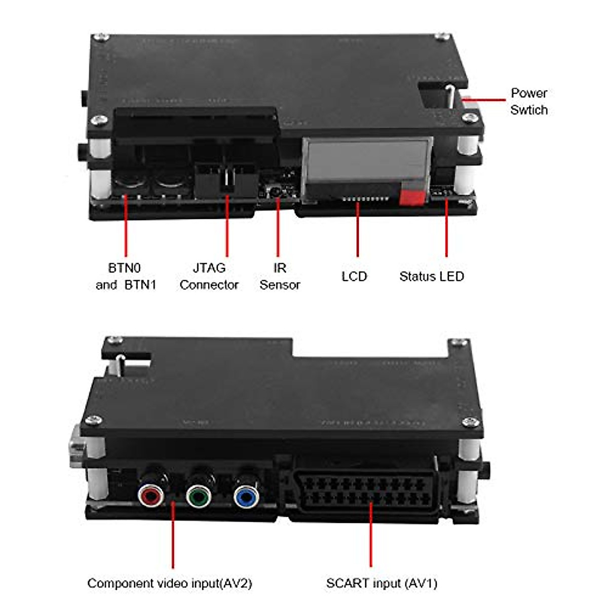 TOOGOO Retro Game Console Hdmi Converter Kit for Ossc Playstation 2 Ps2 Atari Dreamcast Sega Saturn