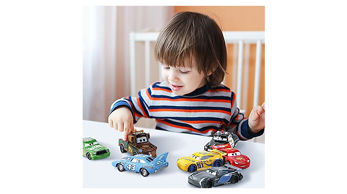 7PCS Diecast Car Toy Set for Kids - Cruz & Friends