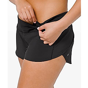 Lululemon Run Speed Up Short (Black, 6)