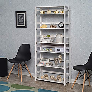 Regency Flip Flop Folding Bookcase, 67" x 30", White