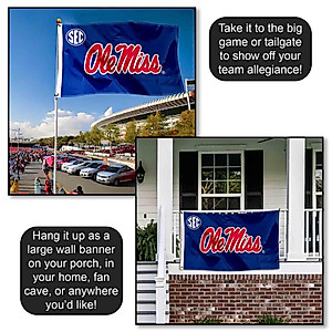 College Flags & Banners Co. Ole Miss SEC 3x5 Flag