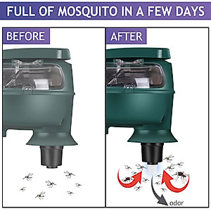 6 Pack Mosquito Attractant Bait Refill, Mosquito Bits Octenol Lure for Bug Zapper & Fly Traps, Compatible with All Flying Insect Mosquito Trap