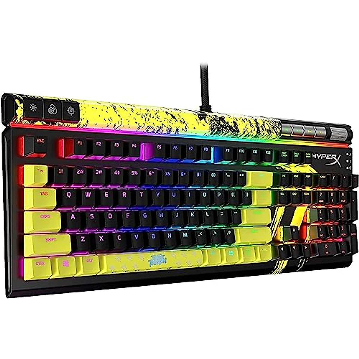HyperX Alloy Elite 2 Mechanical Gaming Keyboard with Pulsefire Haste Mouse and Mouse Pad - TimTheTatMan Edition - for PC, PS5, and Xbox, Dual Chamber Drivers, RGB Backlit, Linear Red Switch