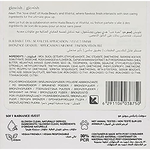 HUDA BEAUTY GloWish Soft Radiance Vegan Bronzing Powder 04 Deep Tan