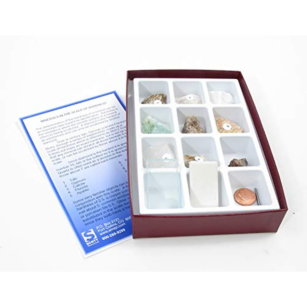 American Educational Hardness Collection with Test Kit