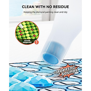 ARTDOT Strong Adsorption Putty Wax for Diamond Painting Kit for Adults,Large Size Glue with Sealed Storage Box for Diamond Art Accessories and Tools