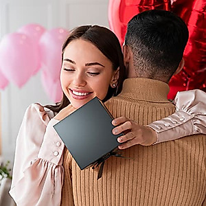 GIFTHOPE Magnetic Gift Box for Presents 7.08x7.08x2.95 in,Small Gift Boxes with Lid for Women, Paper Wedding Favor Boxes,Birthday Gift Box Bulk, Party Favor Boxes