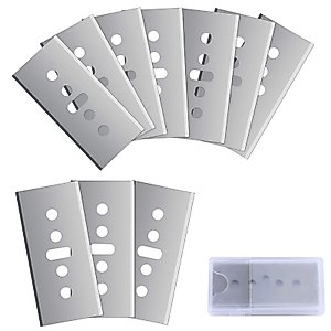 UCEC Utility Knife Blades, 10Pcs Box Cutter Replacement Blades for UCEC Utility Knives with Storage Box