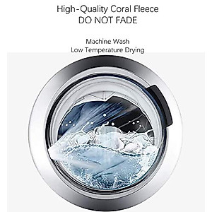 MOONQUEEN Ultra Soft Towel Set - Quick Drying - 2 Bath Towels 2 Hand Towels 2 Washcloths - Microfiber Coral Velvet Highly Absorbent Towel for Bath Fitness, Bathroom, Sports, Yoga, Travel (Pink, 6 Pcs)