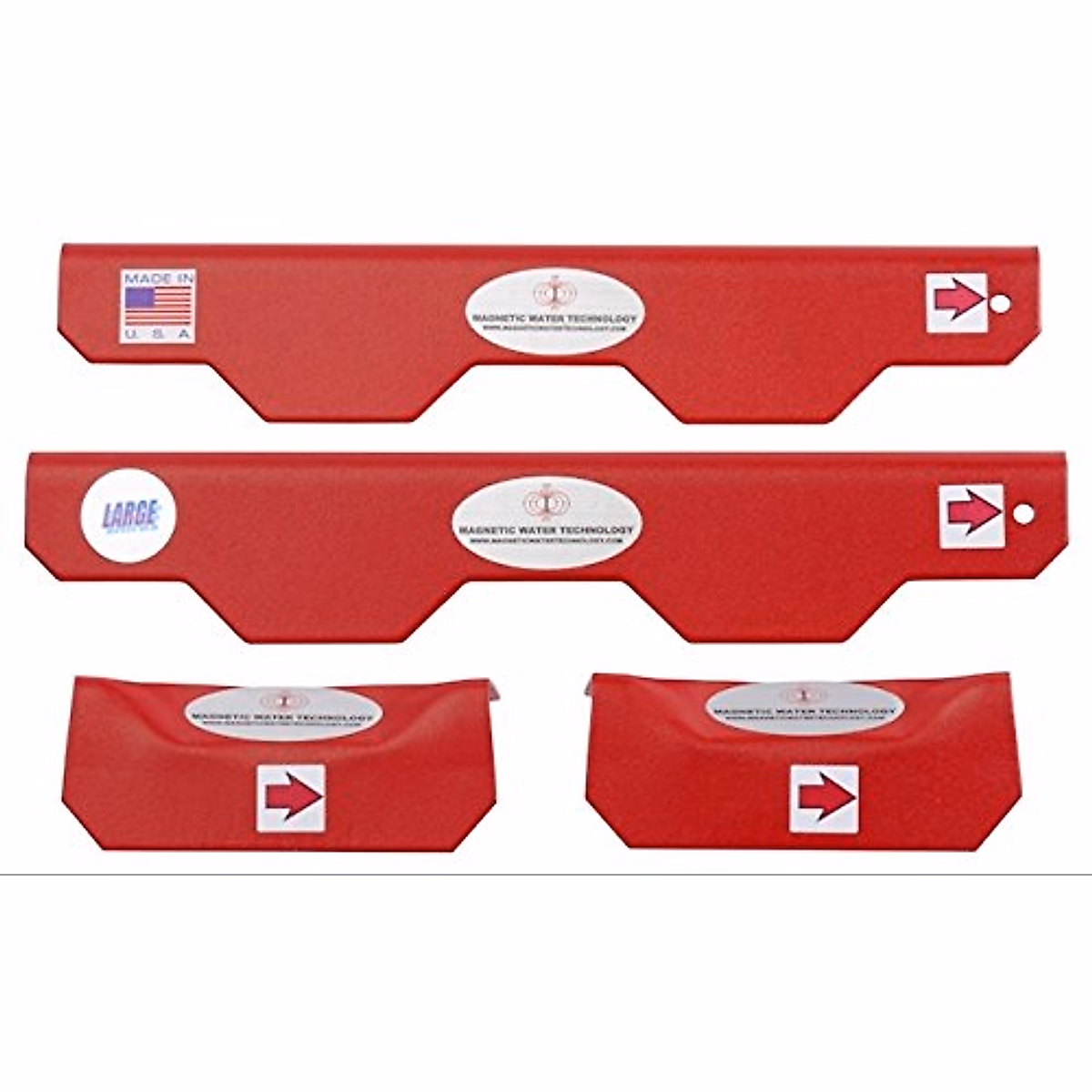 Magnetic Water Softener-GRAND Model Two Unit Combo- Protects Cold and Hot Water Lines