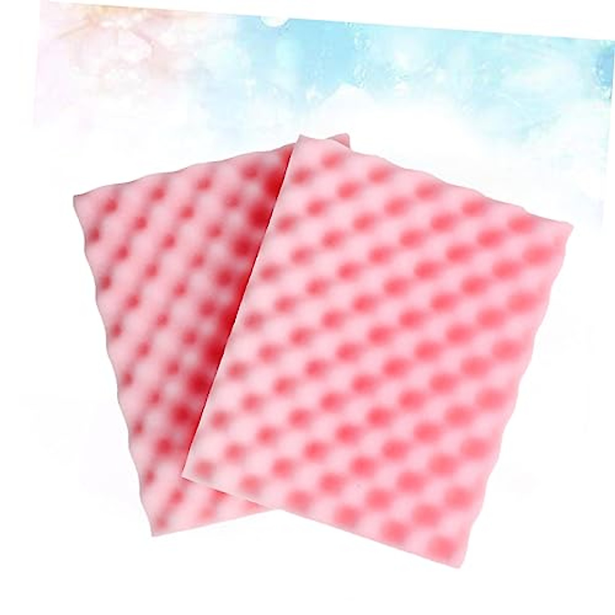 UPKOCH 4 PCS Gumpaste Dry Flower Sponge Mats gum paste foam tray dry flowers for decoration cake flower sponge fondant forming mat hand decor fondant cake dried flowers foam board