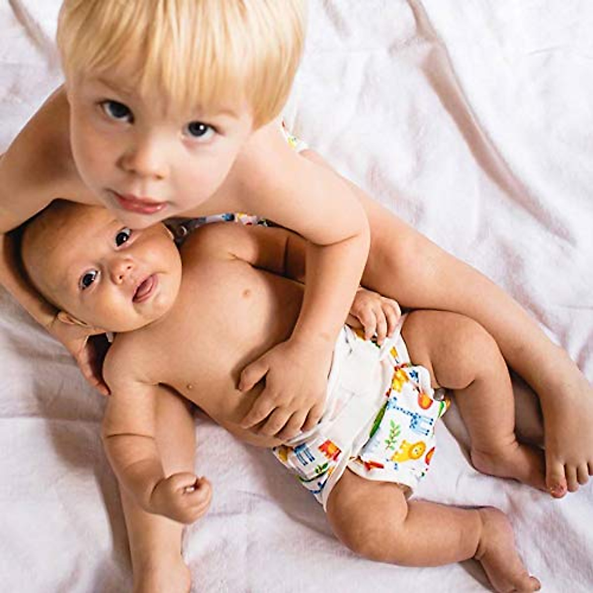 ImseVimse Organic All in One Reusable Cloth Diaper (Wildlife, S (9-17 lbs))