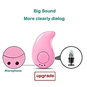 LUYANhapy9 Bluetooth Earphone S530 Mini Wireless Bluetooth V4.1 Sport Earphone Headset Headphone for Phone PC White