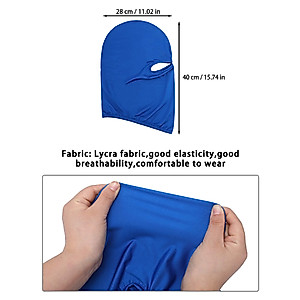 Syhood 6 Pcs Balaclava Mask Ice Silk UV Protection Mask Full-face Cover Outdoor Sports Ski Mask Cycling Hat Windproof Cap Motorcycle for Women and Men