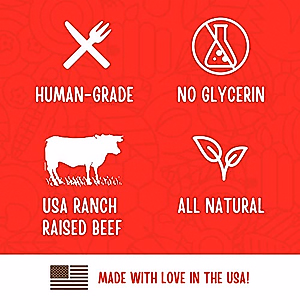 Full Moon All Natural Essentials Beef Jerky Tenders Free Range Human Grade 24 oz