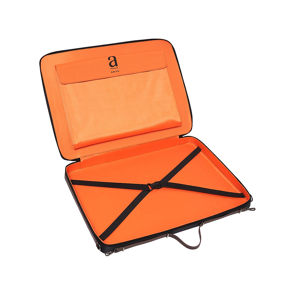 ANYA Luxury Art Portfolio Case 17 x 24” A2 Artist Carrying Bag | Premium Business Artwork Storage Folder | Professional Art Organizer | Drawings Sketches Foam Board Carry Waterproof Briefcase SKAPA