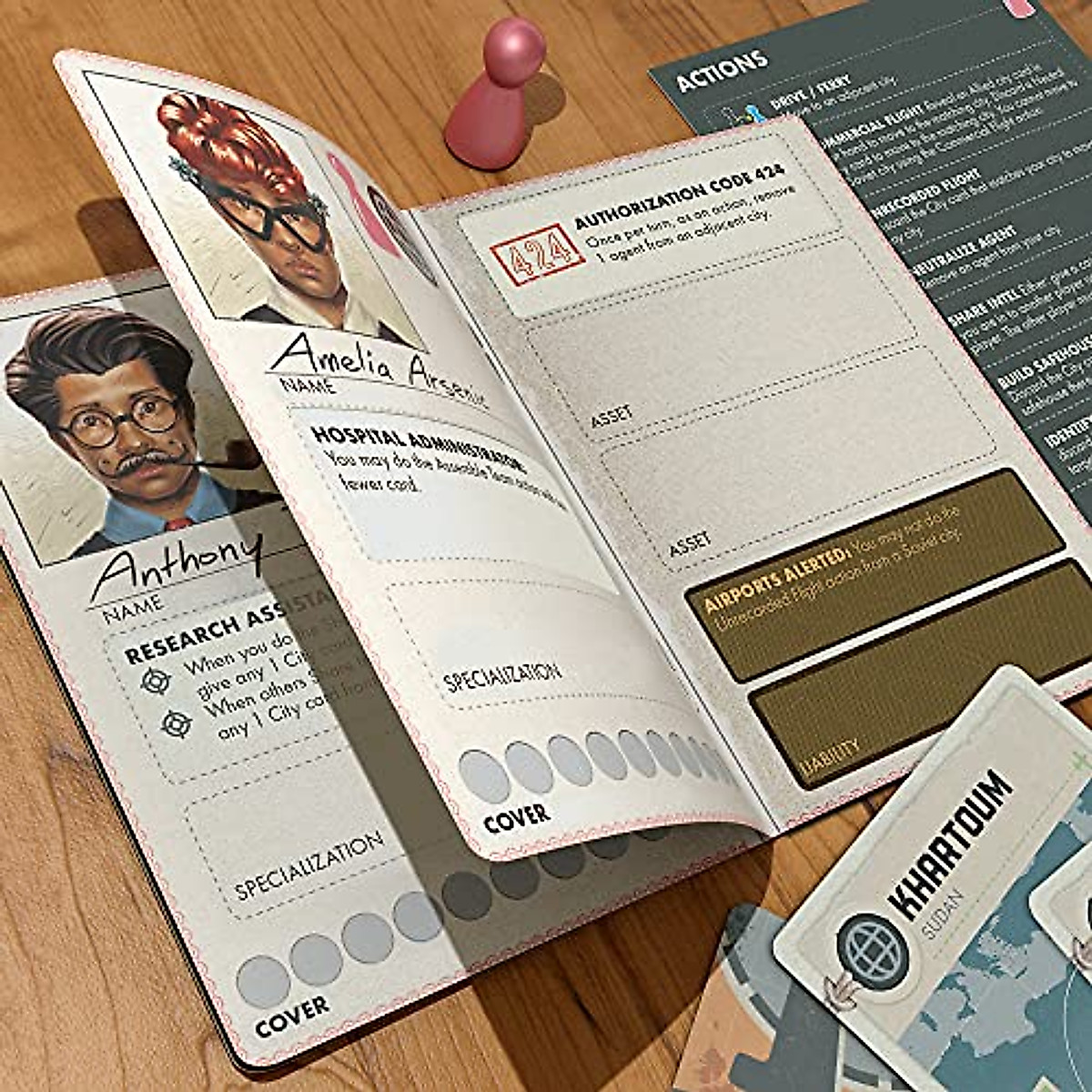 Pandemic Legacy Season 0 Board Game | Board Game for Adults and Family | Cooperative Board Game | Ages 14+ | 2 to 4 Players | Average Playtime 60 Minutes | Made by Z-Man Games