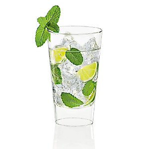 Barski - European Glass - Hiball Tumbler- 13.5 oz. - Set of 6 Highball Glasses - Made in Europe