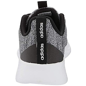adidas Women's Puremotion Running Shoe, Black/White/Black, 7.5