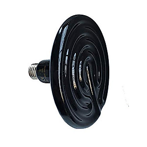 Forfuture-go 250W Reptile Heat Lamp Pet Infrared Ceramic Heater Emitter Appliances Lamp