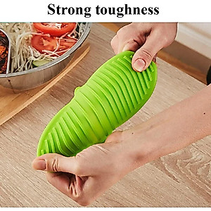 Innovation - Silicone Oven Mitts, 2 Pieces Heat and Slip Resistant Finger Protective Gloves for Kitchen Frying Cooking Baking BBQ (Green, 2)